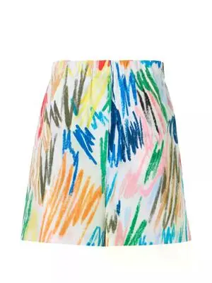 Akris Pop Scribble Shorts