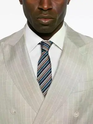 BOSS Double-breasted Pinstripe Suit