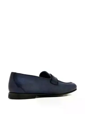 STURLINI FIRENZE Savio Leather Loafers - Blue