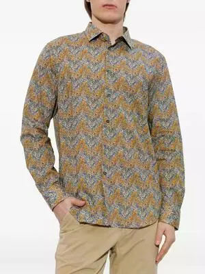 Paul Smith Printed Shirt - Yellow