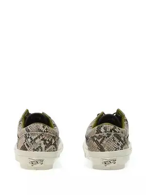 VANS Premium Old Skool 36 Snakeskin-effect Sneakers - Grey