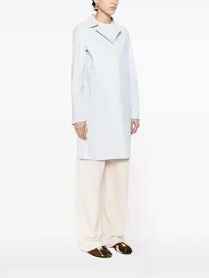 Herno Button Coat - Blue