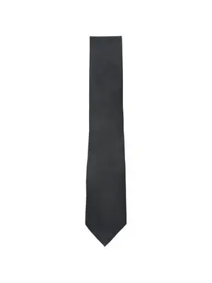 BOSS Textured Neck Tie Black