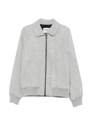 Iceberg Zip-up Bomber Jacket - Grey