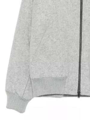 Iceberg Zip-up Bomber Jacket - Grey
