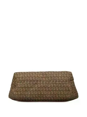 Fendi Large Zucchino Canvas Tote Bag