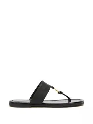 ODISSI Olivia Ring-detail Sandals - Black