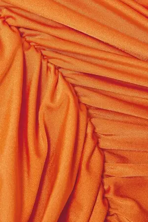 MAYGEL CORONEL Areti Draped Mini Dress