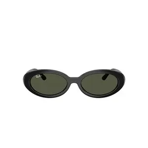 Ray-ban Sunglasses With Oval Frame - Black