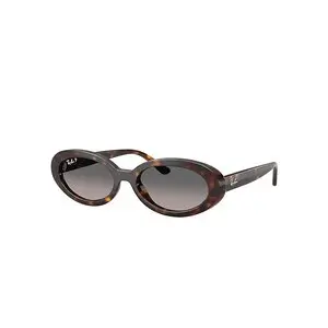 Ray-ban Sunglasses With Oval Frame - Havana