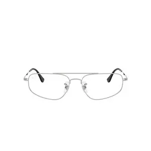 Ray-ban Aviator Eyeglasses Frame - Silver