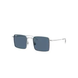 Ray-ban RAY-BAN Idan Square Frame Sunglasses Silver