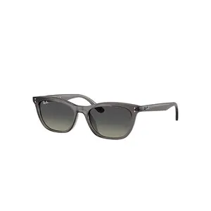 Ray-ban Sunglasses With Grey Lenses - Transparent Dark Grey