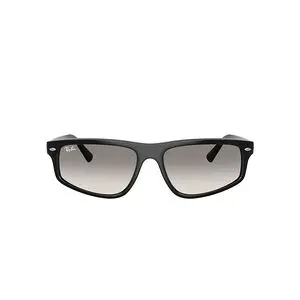 Ray-ban Sunglasses With Polarized Green Lenses - Black