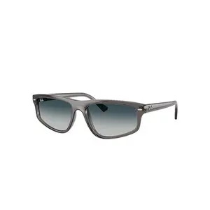 Ray-ban Sunglasses With Geometrical Frame - Opal Light Grey