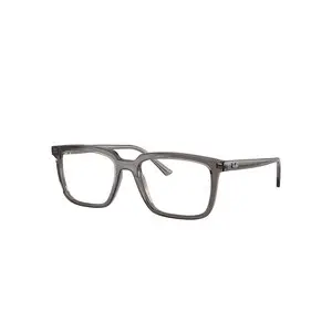 Ray-ban Full Rim Rectangle Eyeglasses - Transparent Grey