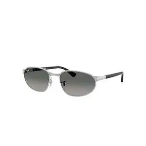 Ray-ban Sunglasses With Geometric Lenses - Black