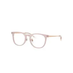 Ray-ban Square Frame Eyeglasses - Rose Gold