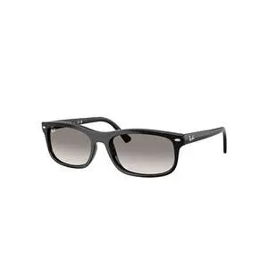Ray-ban Sunglasses With Polarized Green Lenses 57-20 Black
