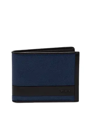 Tumi Alpha Global Double Billfold - Navy