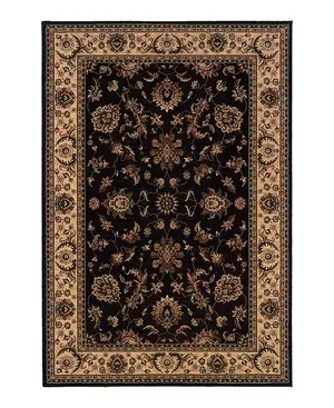 ORIENTAL WEAVERS Ariana 311k Square Area Rug 8'0 X 8'0 - Black