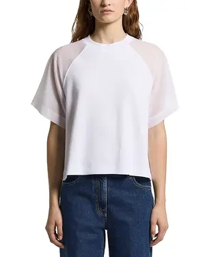 Peserico Bi-material Tee