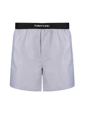 TOM FORD Cotton Shorts - Grey
