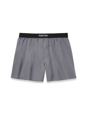 TOM FORD Cotton Shorts - Grey