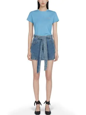Attico Belted Skirt