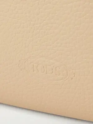 TOD'S Textured-leather Mini Tote
