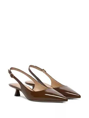 STUART WEITZMAN Sculpt Pointed Sling-back Pumps