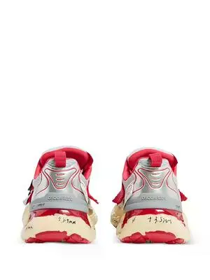 Dsquared2 Lace-up Sneakers - Silver
