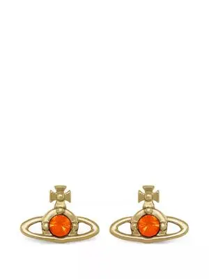 VIVIENNE WESTWOOD Orb Crystal Stud Earrings - Gold