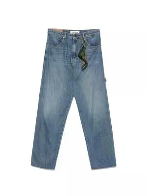 DARKPARK Frayed Jeans - Blue