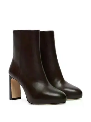 STUART WEITZMAN 100mm Babette Platform Zip Boots