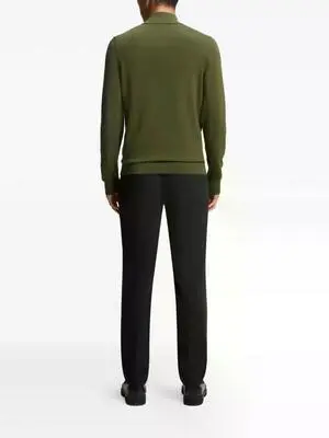Hugo Zip-up Cotton Jacket - Green