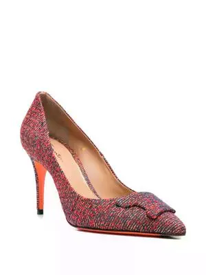 Santoni Pointed-toe Stiletto Pumps
