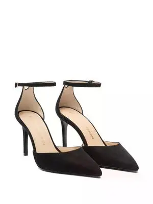 STUART WEITZMAN 85mm Ankle-strap Pointed Pumps