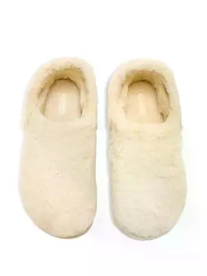 CROCS Furry Mules - Neutrals