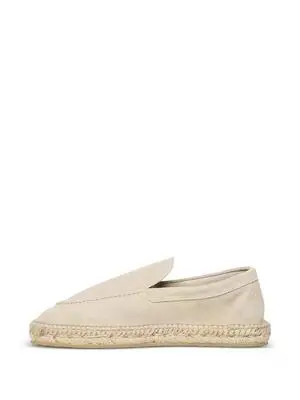 Eleventy Leather Espadrilles