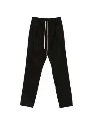 Rick Owens Drawstring Track Pants - Black