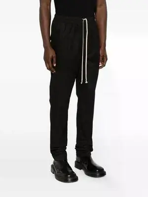 Rick Owens Drawstring Track Pants - Black
