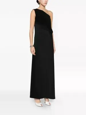 ELEH One-shoulder Knotted Dress