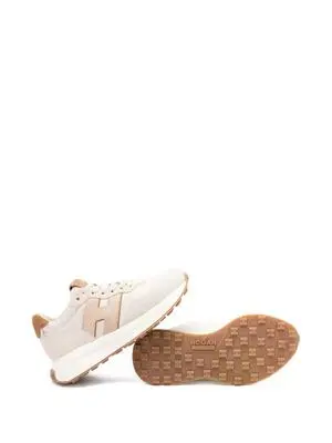 Hogan H641 Logo-detail Sneakers - Neutrals