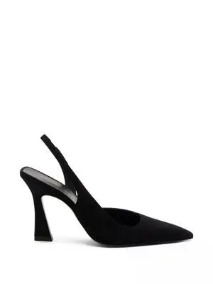STUART WEITZMAN Vinnie Pointed D'orsay Slingback Pumps