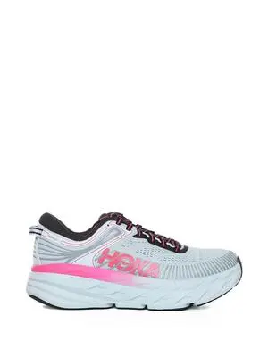 HOKA® Striped Sneakers - Grey