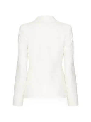 Alexis Joaquin Double-breasted Blazer - White