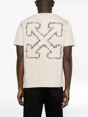 Off-White Printed T-shirt - Neutrals