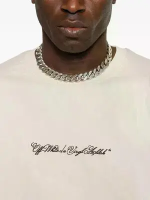 Off-White Printed T-shirt - Neutrals
