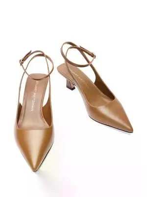 STUART WEITZMAN Vinnie 50 Squared Strap Pumps